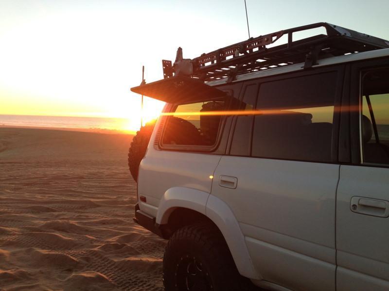 Toyota Land Cruiser 80 Series 1991-1997 GullWing Hatch System with Mol ...