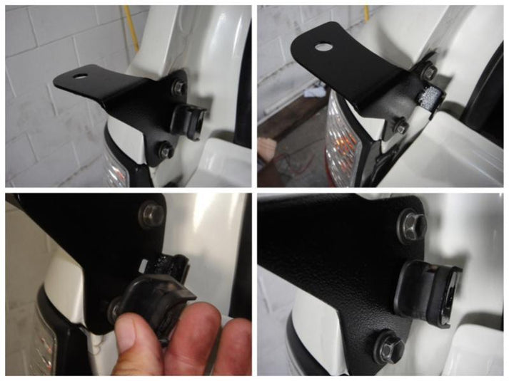 Rear Antenna / Light Mounts COMBO PACK - FJ80 FZJ80 Toyota Land Cruise ...