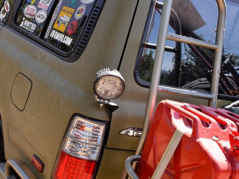 Rear Antenna / Light Mounts COMBO PACK - FJ80 FZJ80 Toyota Land Cruise ...