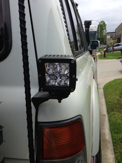 RIGHT Rear Antenna / Light Mount USA PASSENGER SIDE - FJ80 FZJ80 Toyot ...